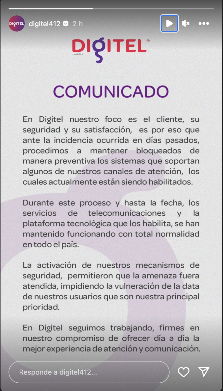 Caso Digitel: grupo que se atribuye el hackeo pide $5 millones por ...